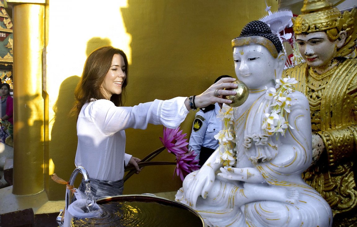 Crown Princess Mary Visit Myanmar - Day 2