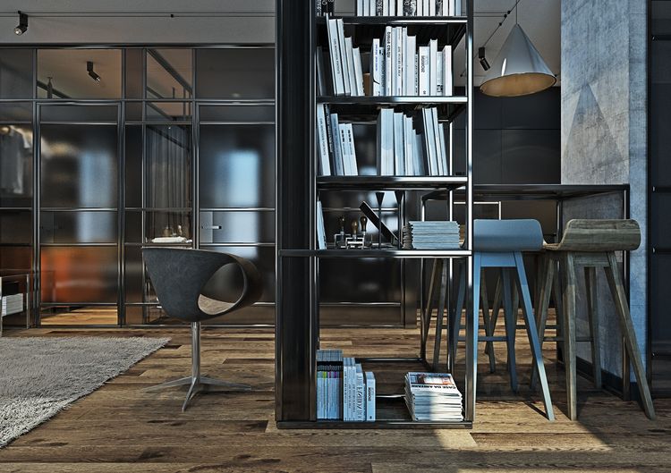 Modern loft apartment in Brooklyn by Yo Dezeen