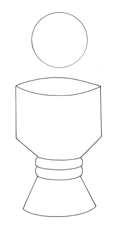 Imagenes para colorear de caliz y ostia - Imagui