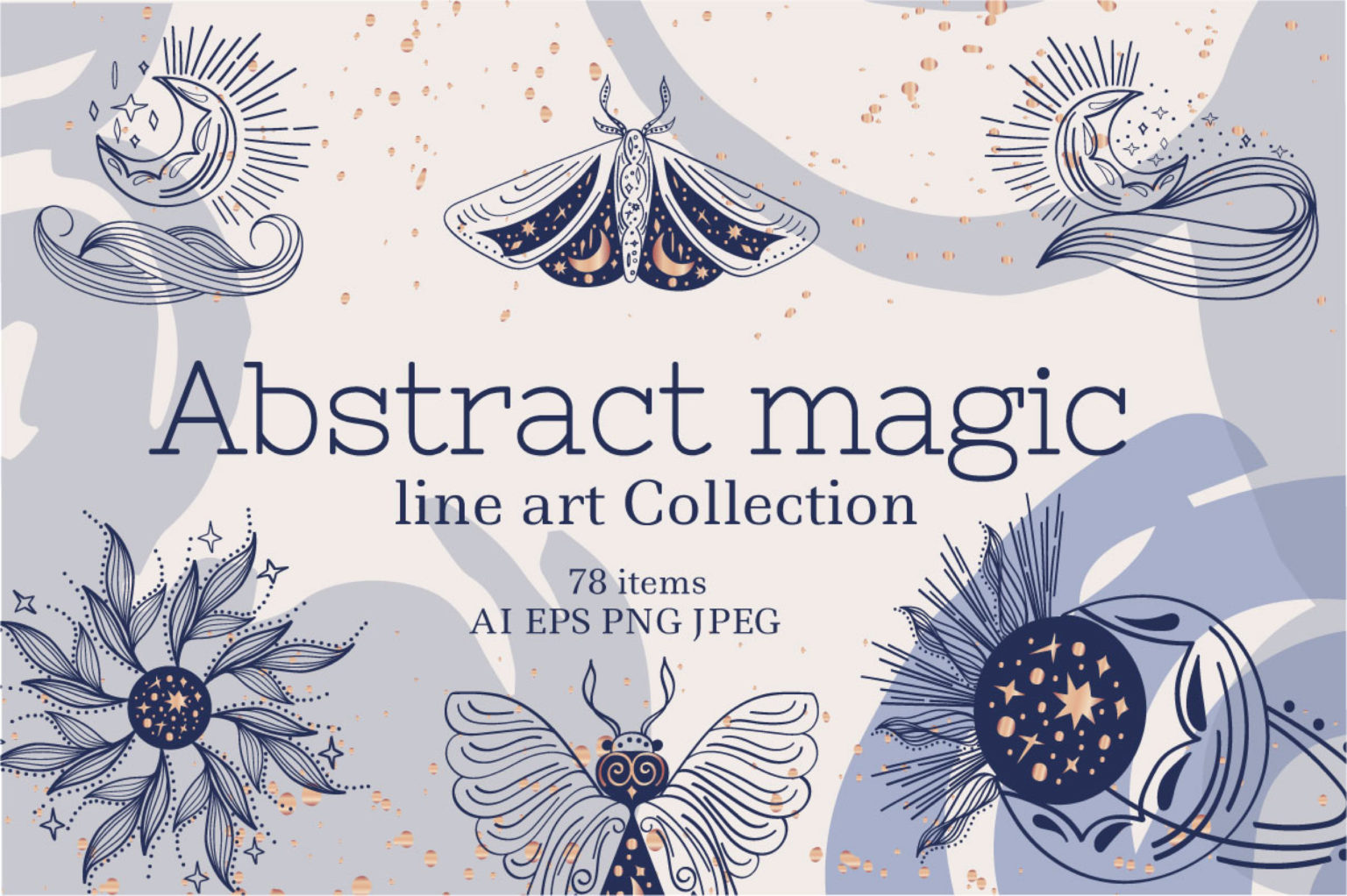 Abstract magic line art Collection - Premium and Free SVG Files for ...