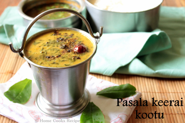 Pasala Keerai kootu | Home Cooks Recipe
