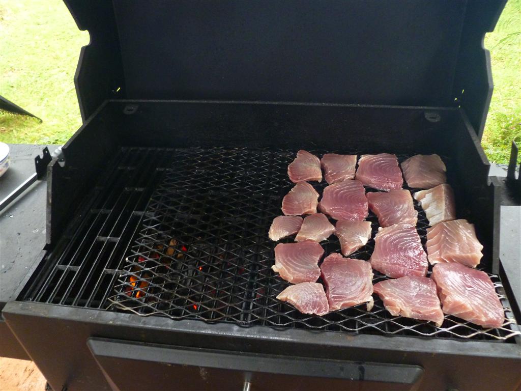 BBQGuam: Smoked Yellow-Fin Tuna