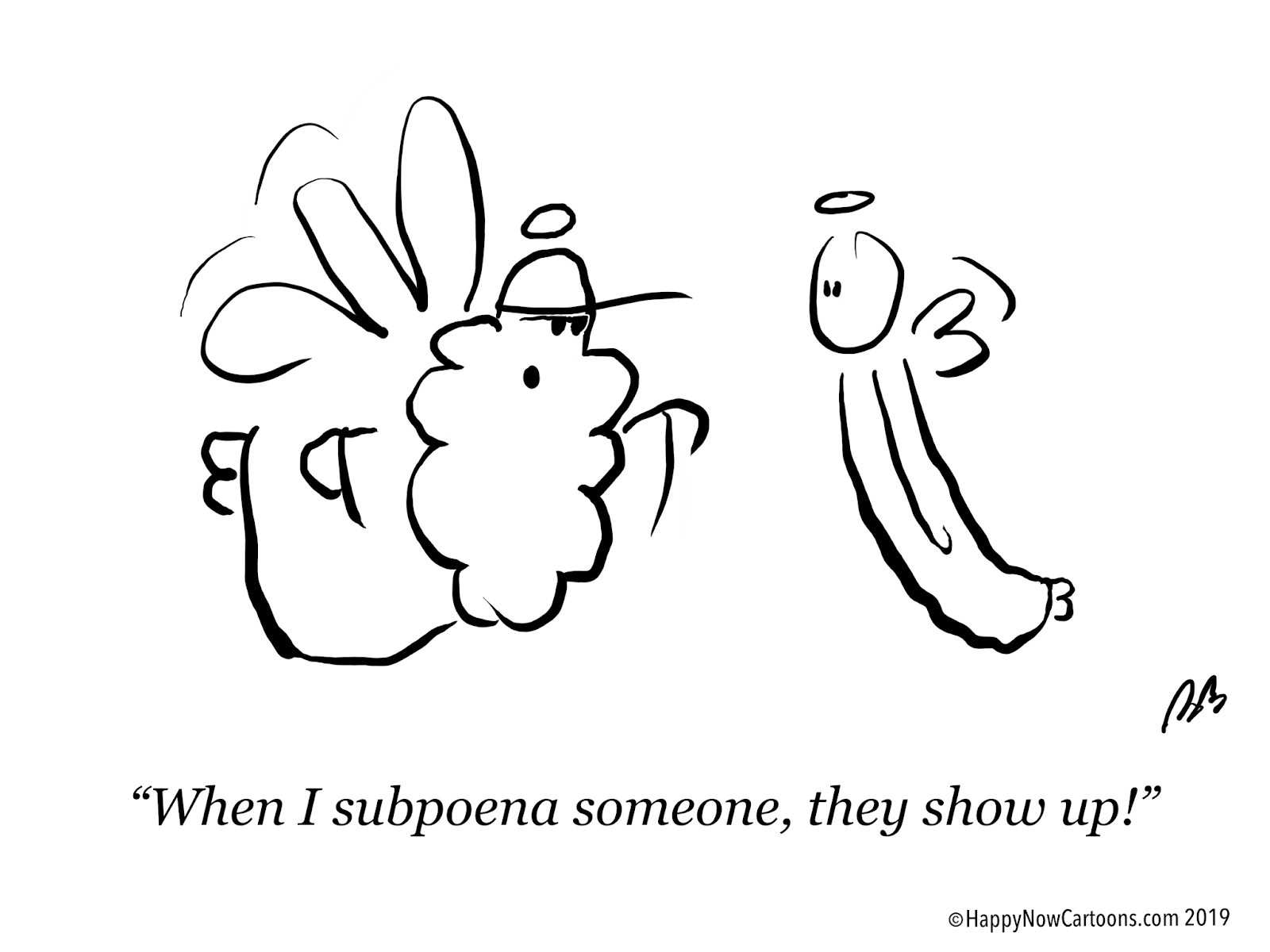 Happy Now? Cartoons: Call And Response