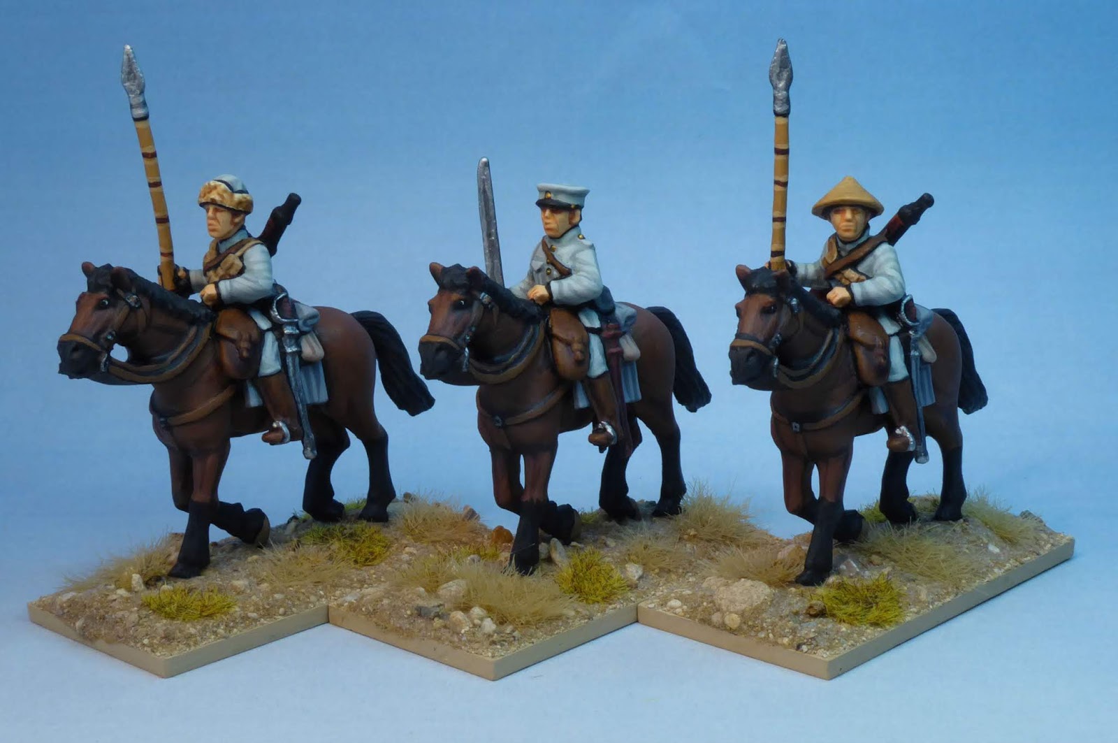 Over Open Sights: Chinese Cavalry. Forgotten Front Miniatures.