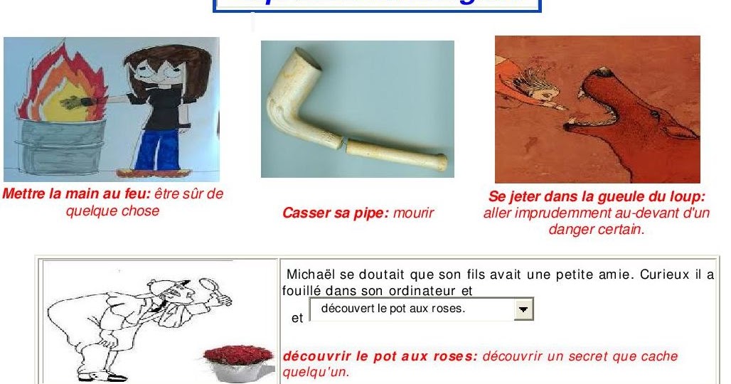 Le français utile: Expressions imagées