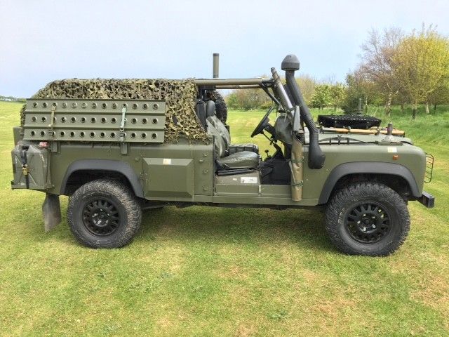 Landrover Defender: Land Rover Defender 110 Wolf WMIK Ex Military ...