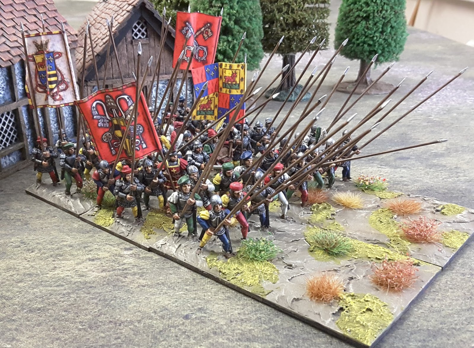 The Analogue Hobbies Painting Challenge: From KenR : A 28mm Borgia Pike ...