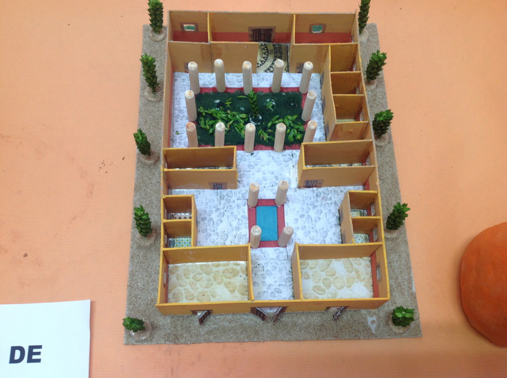 Verbum y λόγος: Domus, la casa romana