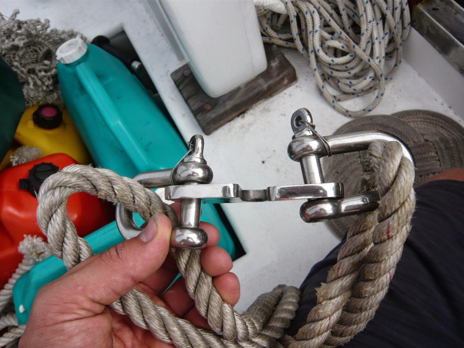 Chafing Gear on Anchor Rode? - Cruisers & Sailing Forums