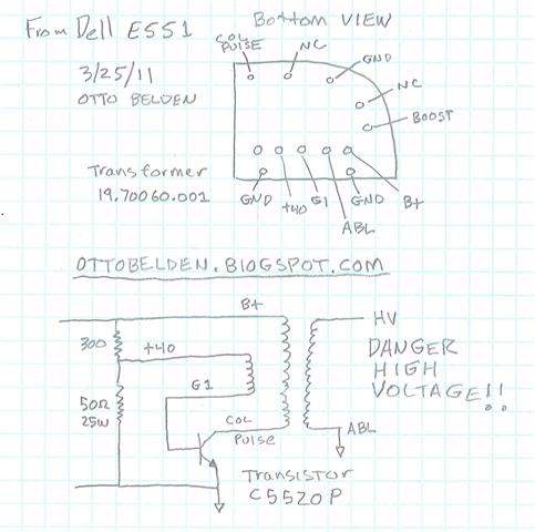 Going's on of Otto's Pastimes: A homemade high voltage power supply