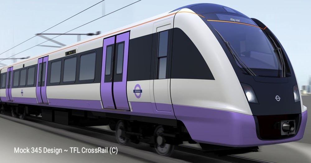 CrossRail (Elizabeth Line) Special ~ Class 345 Stock Focus