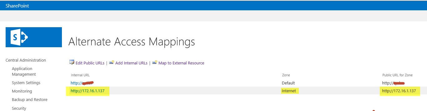SharePoint 2013: Accessing SharePoint site using IP address (Alternate ...