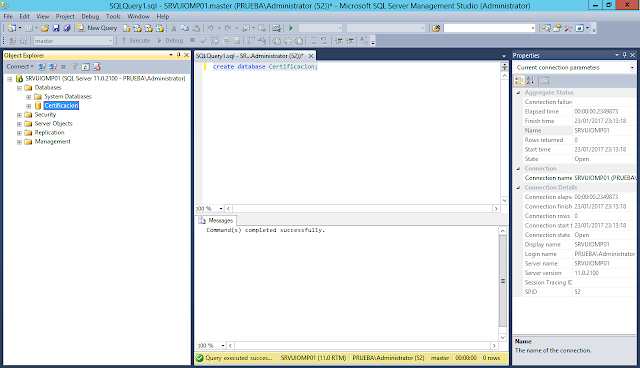 Certificación de Sistemas Operativos: Instalación y Configuración SQL ...