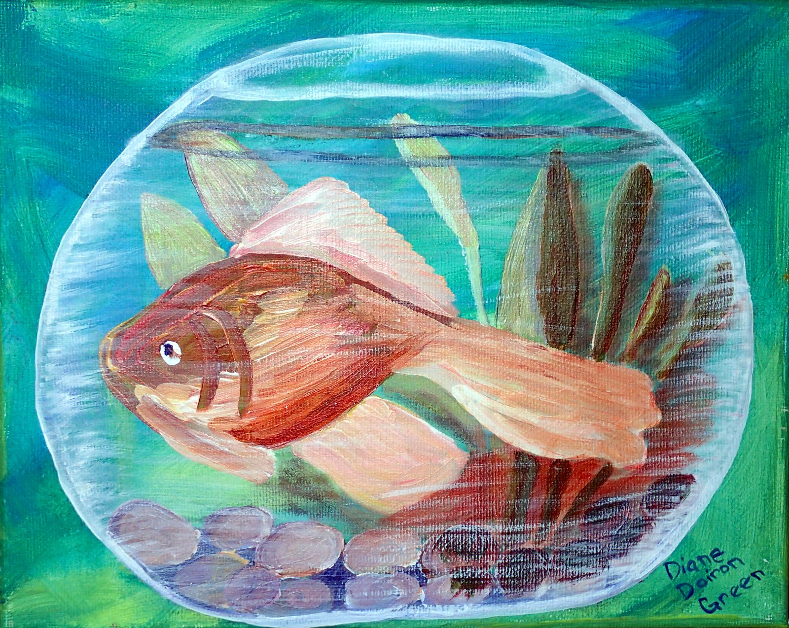 The Fish Bowl Painting at Michael Tirado blog