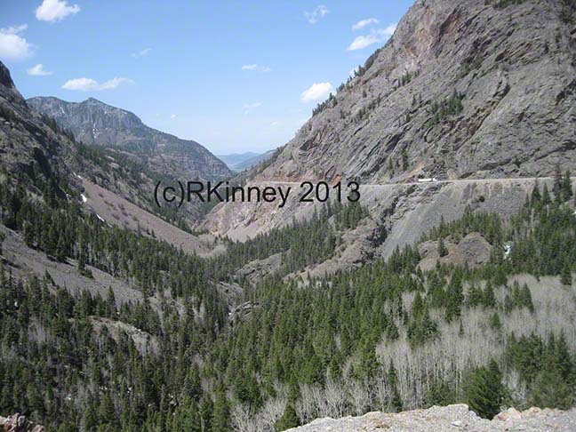 Million Dollar Highway - Ouray to Silverton, Colorado
