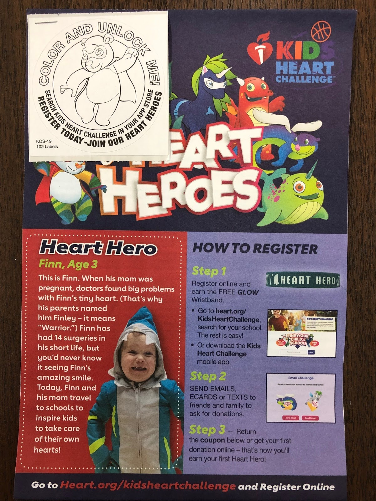 Cruising to K Island: Kids Heart Challenge