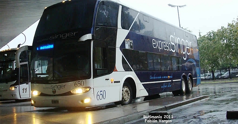 Horarios Expreso Singer Oberá - San Pedro - San Vicente - 25 de Mayo ...