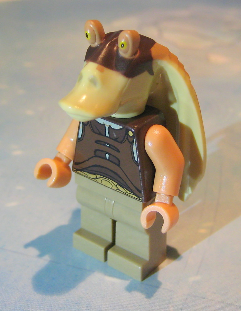 betty edit blurbs: Lego Star Wars Advent Calendar, Day 2: Gungan Soldier