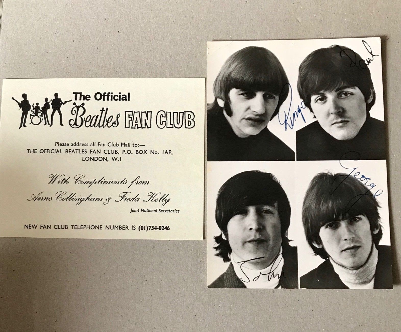 Beatles Fan Club pics