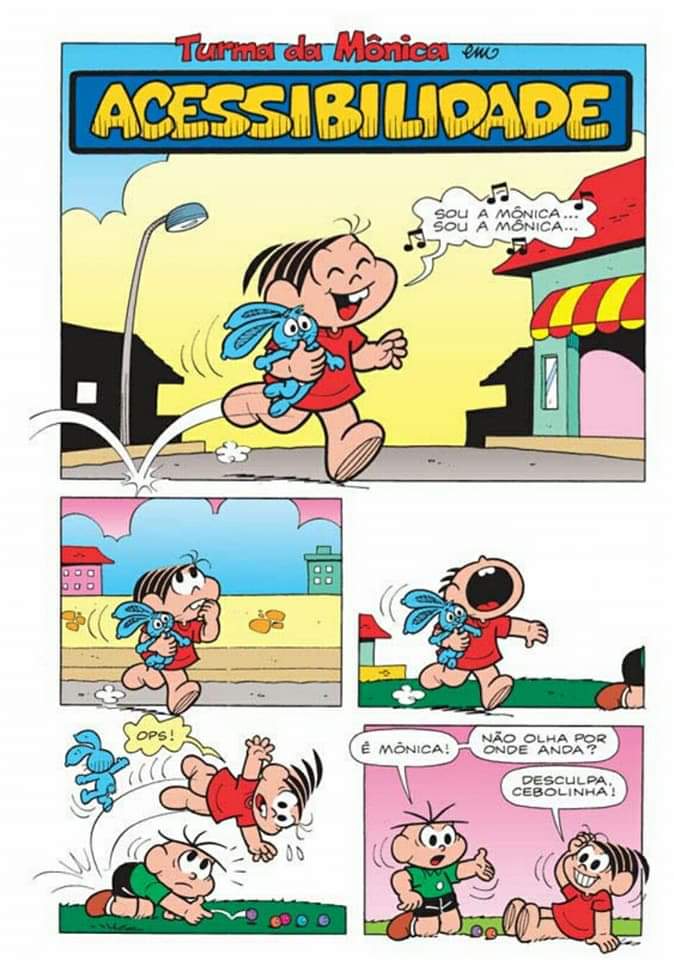 Turma da Mônica em: Acessibilidade Divirta-se com mais uma aventura da ... Turma da Mônica em: Acessibilidade Divirta-se com mais uma aventura da ...