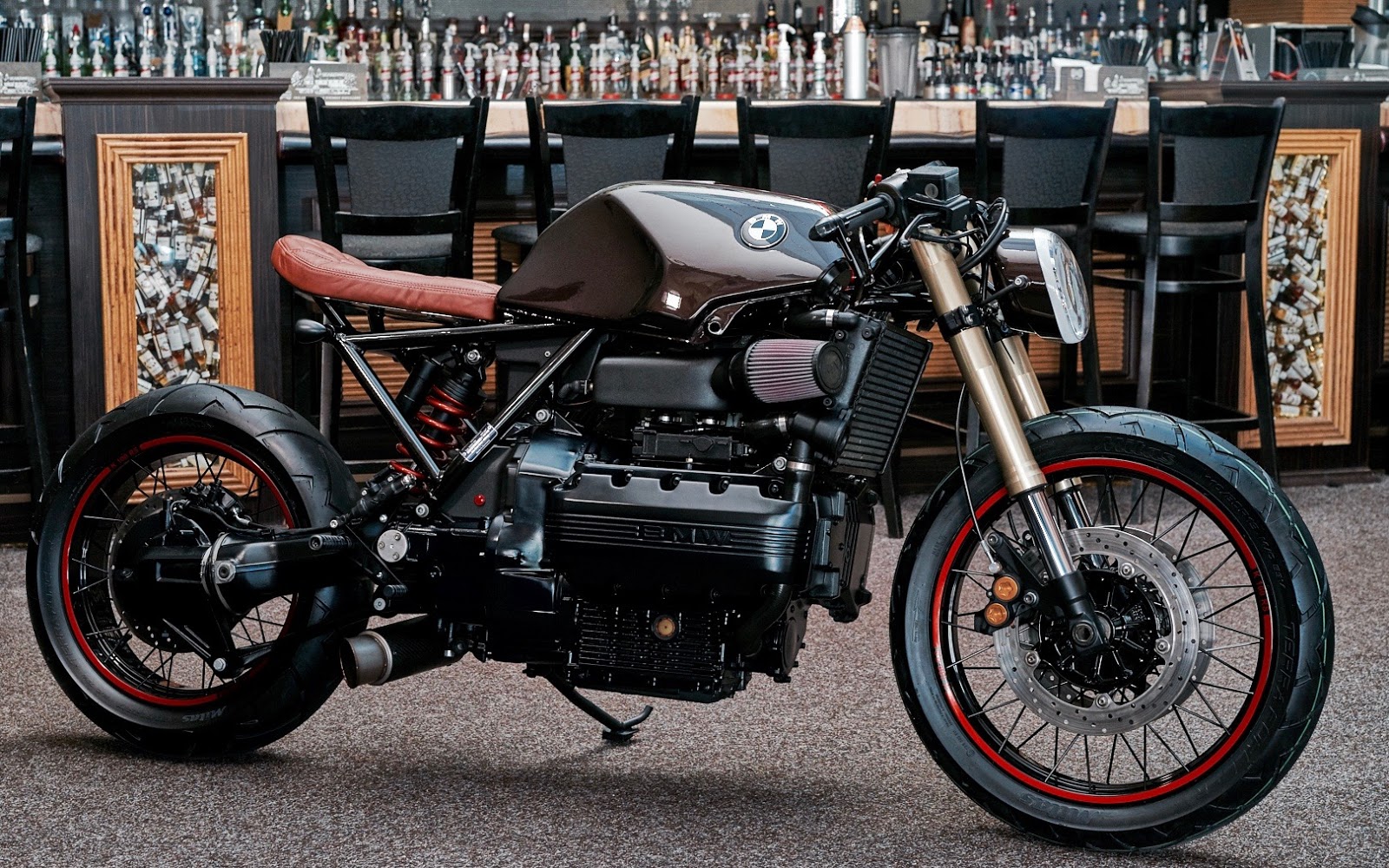 Readers' rides: Tossa's K100 - Inazuma café racer