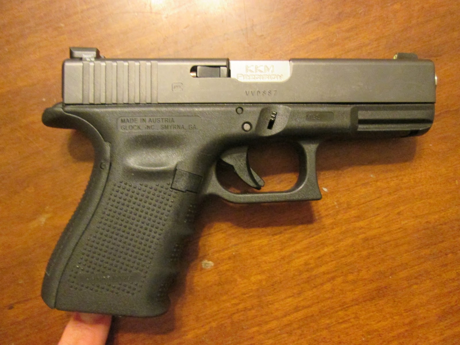 Boy From The Mountain: KKM Precision Barrel Glock 19