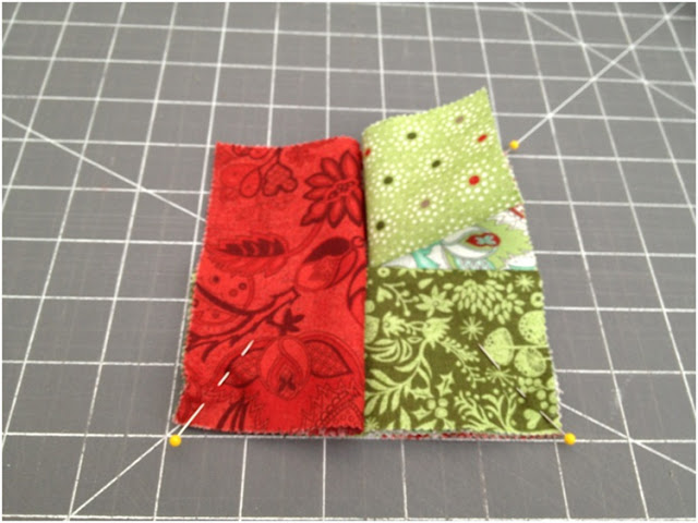 Fabric Mill: Holiday Mug Rug Tutorial