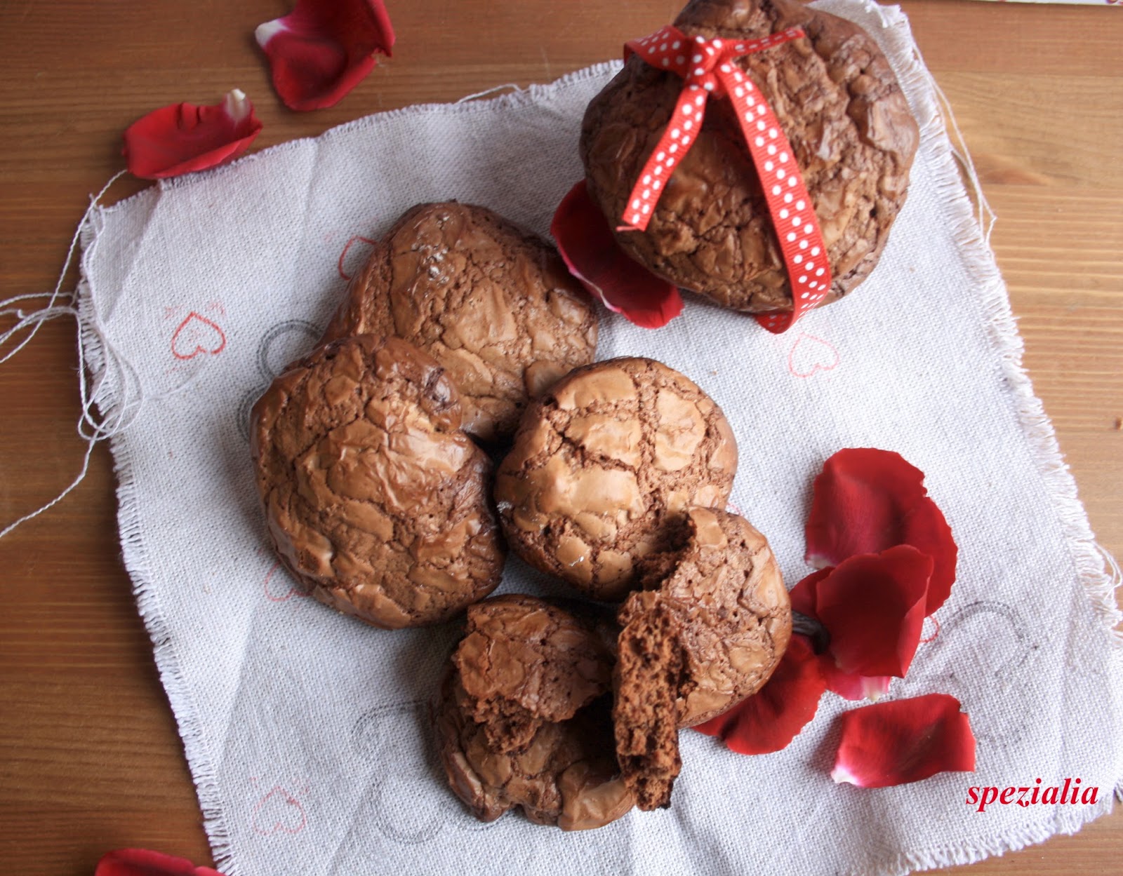 Spezialia: Galletas brownie de chocolate