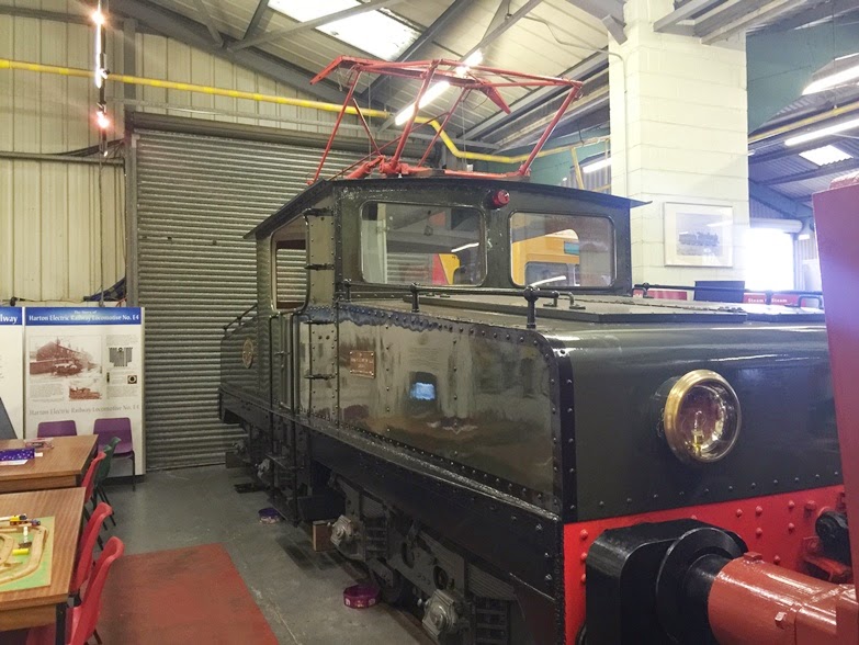 Tanfield Railway Blog: Harton Electric Loco E4