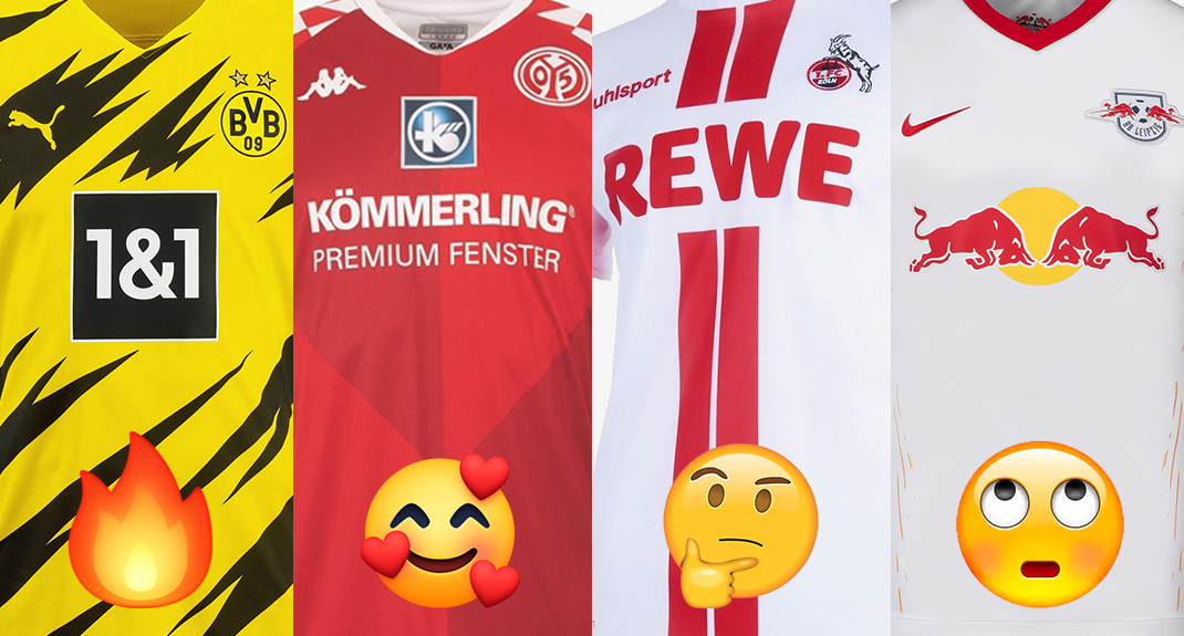 Ranking All 20-21 Bundesliga Home Kits - From Worst To Best - Footy ...