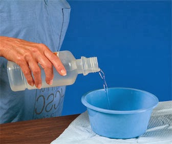 Adding Sterile Solutions to a Sterile Field ~ Nursing