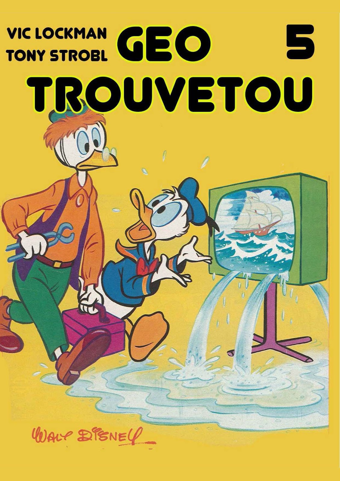 Le journal de Mickey: Géo Trouvetou 05 - Tony Strobl