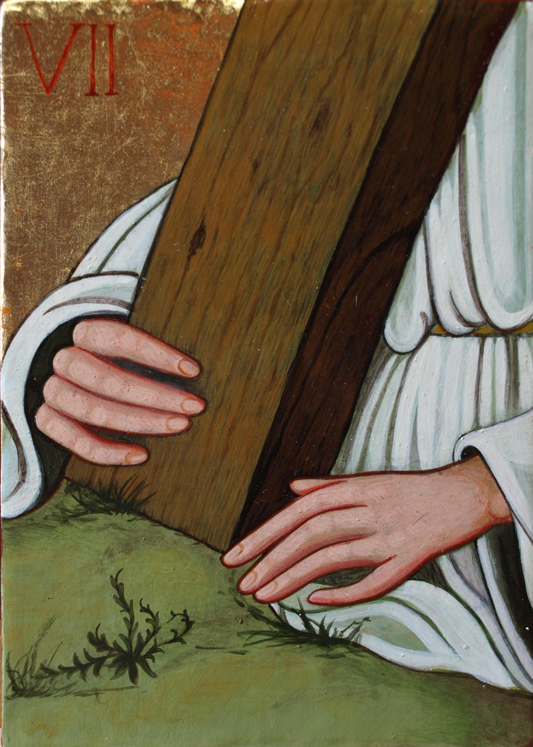 Via crucis: 7ª Estación, Jesús cae por segunda vez. ~ Acción Católica ...