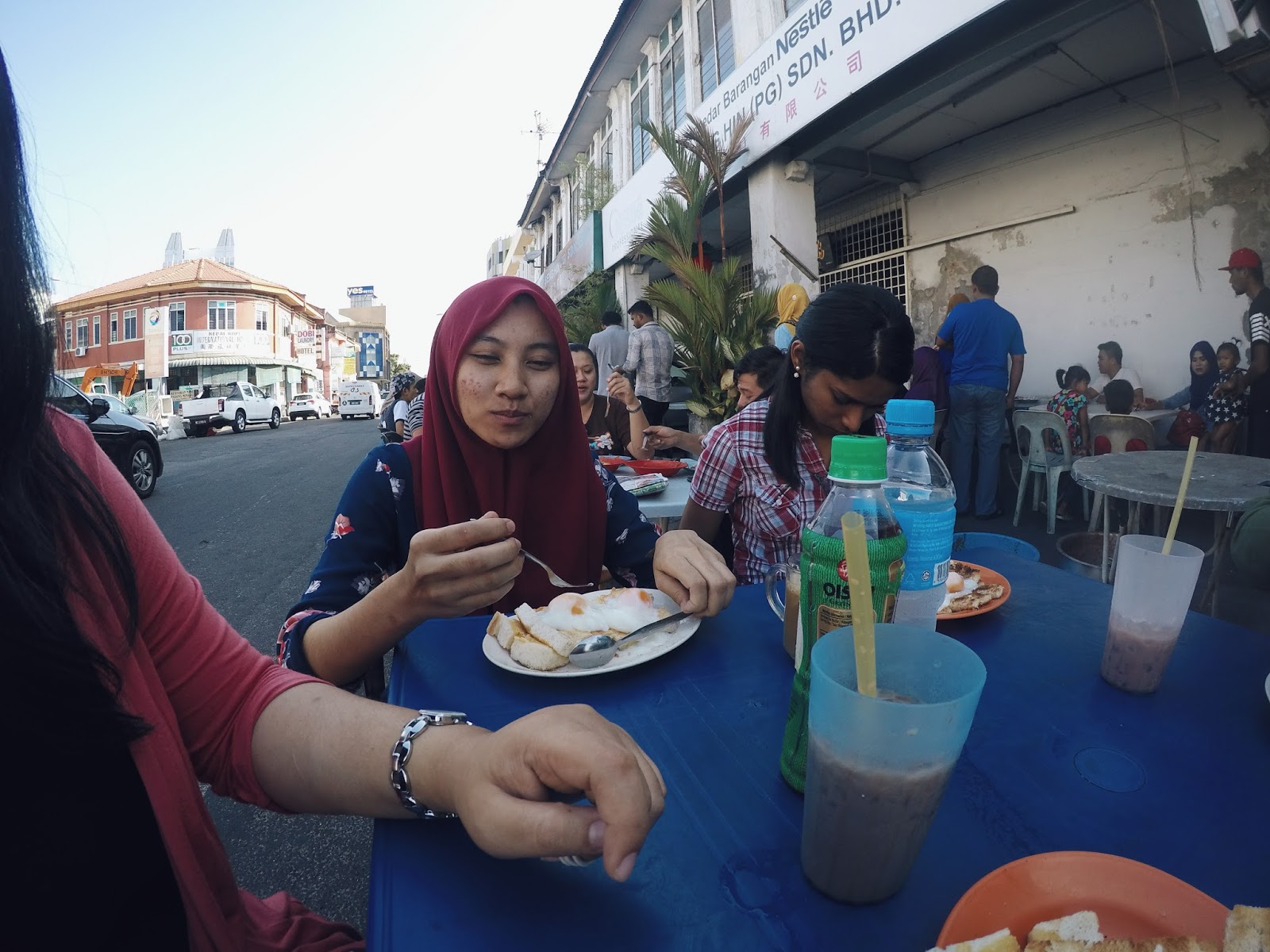 Tempat Makan Best Penang Roti Bakar Transfer Road