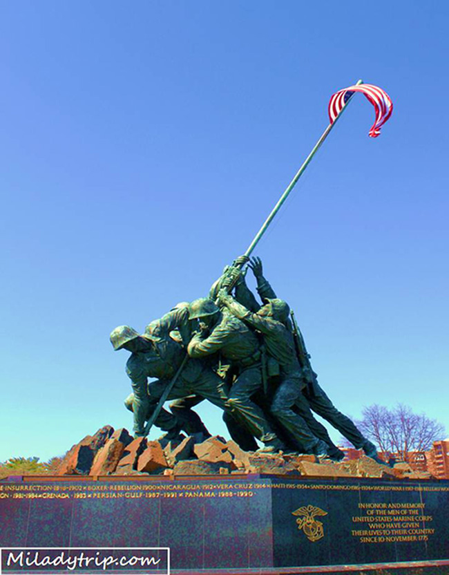 Milady trip: Monumento en honor a la Marina de los EEUU // U.S. Marine ...