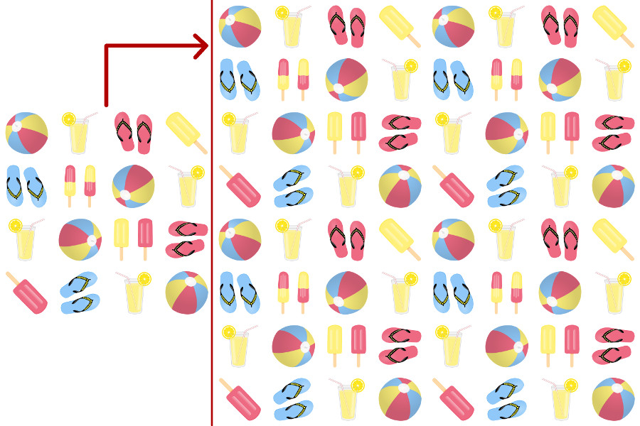 Clown Fish Cafe: How to Create Tiling Patterns in Inkscape – The Grid ...