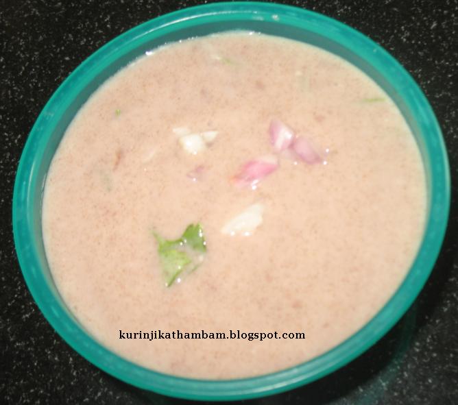 Raagi / Finger Millet Koozh | Finger Millet Recipes ~ Kurinji Kathambam