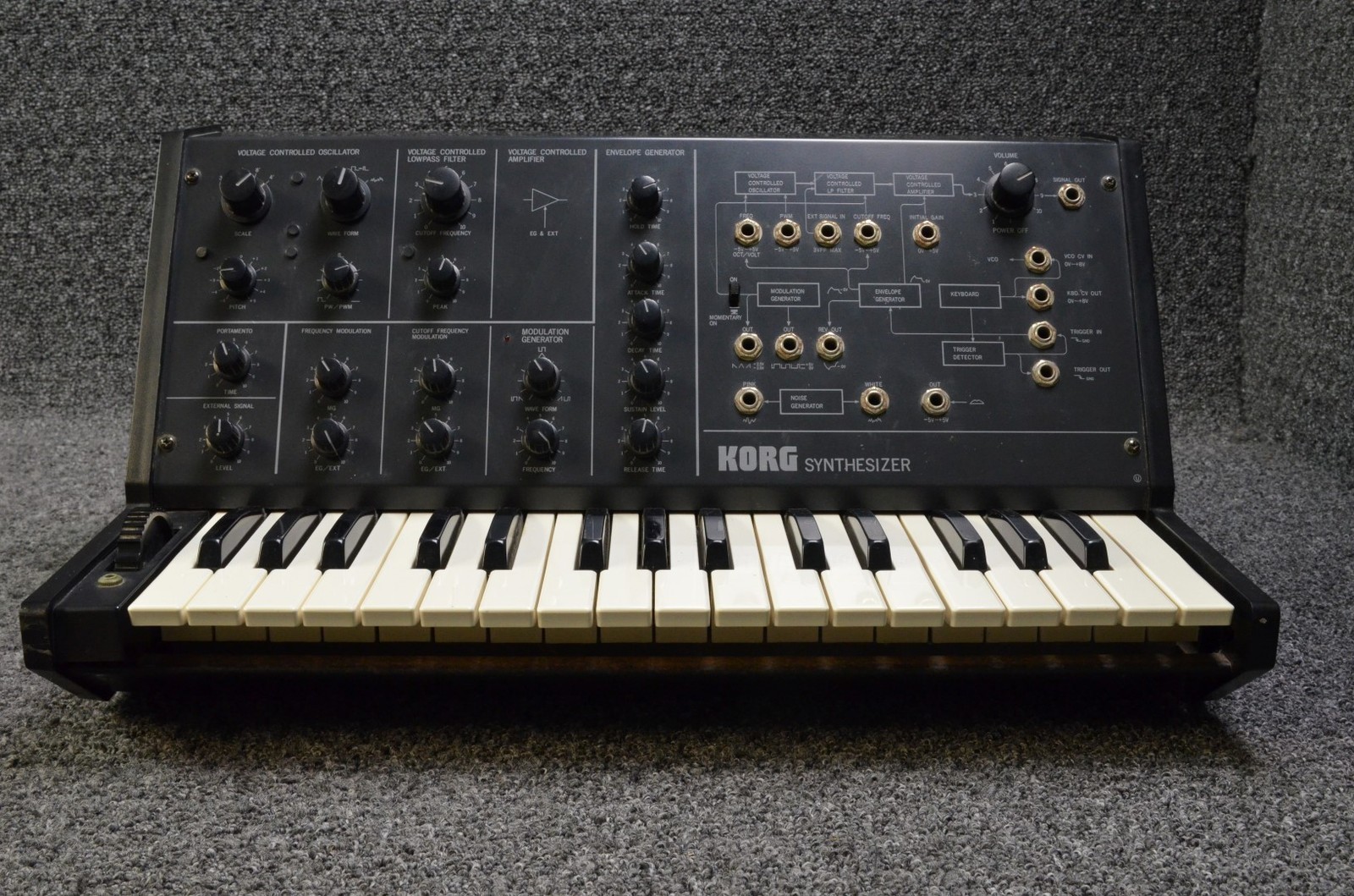 MATRIXSYNTH: Korg MS-10 Vintage Synthesizer
