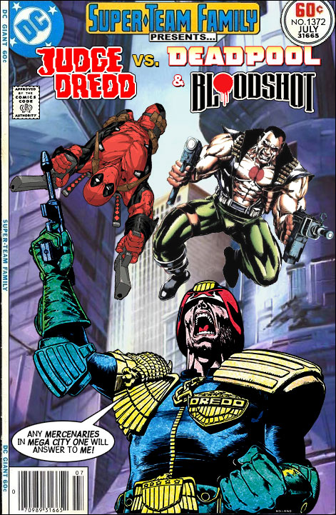 Super-Team Family: The Lost Issues!: Judge Dredd Vs. Deadpool & Bloodshot