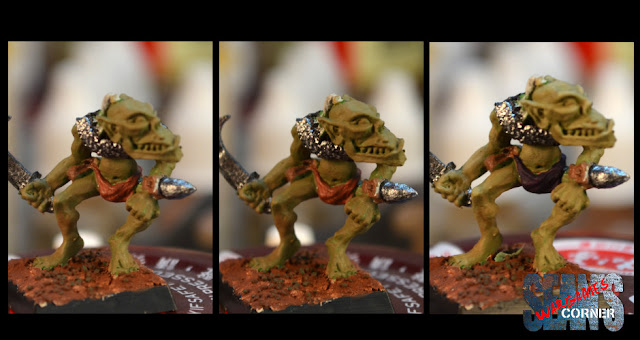 Sean's Wargames Corner: Progress - Primer Woes - Half Orc skin tone