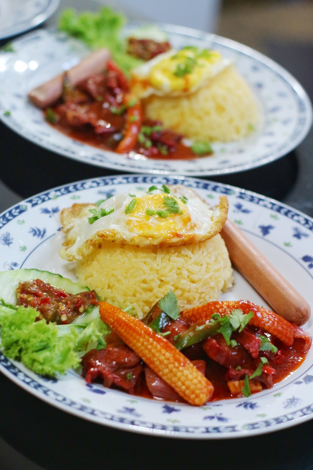 Damia Aleesya, Damia Ayyunie & Daim Muslim: Resepi Nasi Butter USA