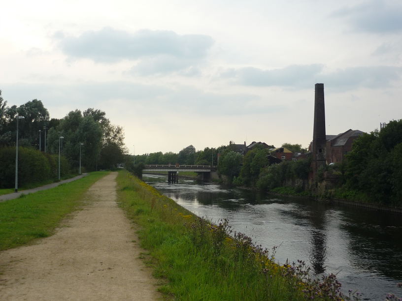 Mad Cycle Lanes of Manchester: Irwell River Park: Part 4 - River Park ...