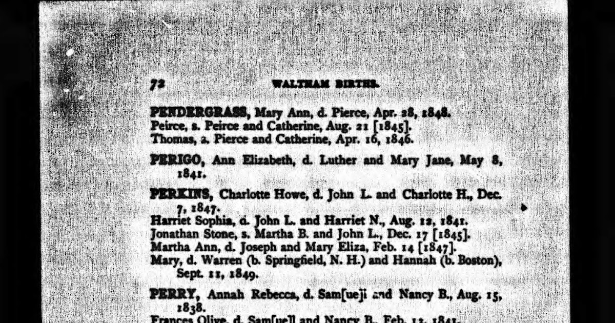 Genea-Musings: Treasure Chest Thursday Post 301: 1750 Birth Record of ...