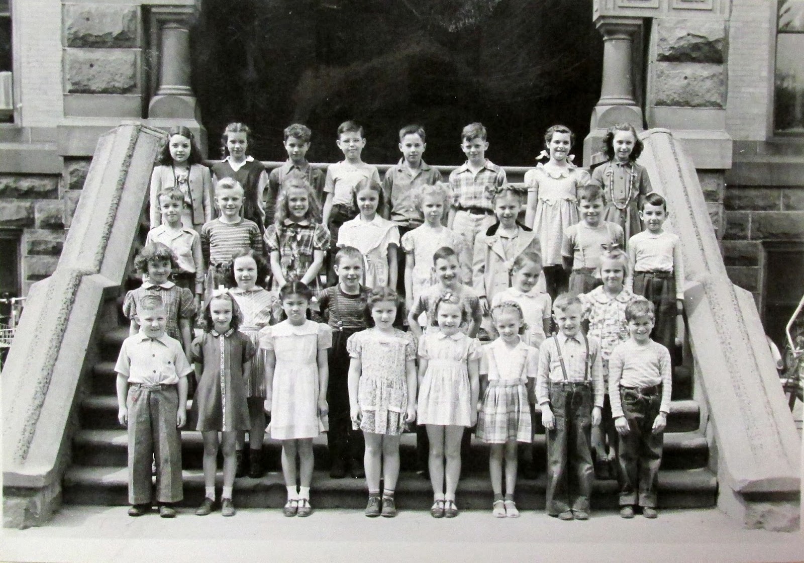 History of Walla Walla Public Schools: Sharpstein Class Photos ~ 1940's