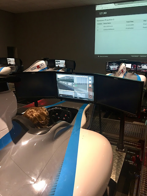 Thrills without the spills - virtual F1 racing.