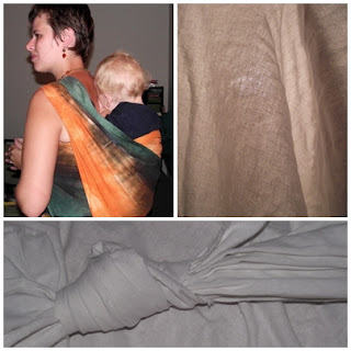 Barefoot Buttercup: Step by Step- DIY your own baby wrap!- FABRICS
