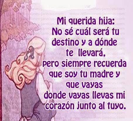 Frases Motivadoras y un poco mas..!!!: mi querida hija