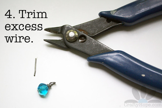 CraftyHope: Jewelry-Making for Beginners Part 8: Making a Wrapped Loop