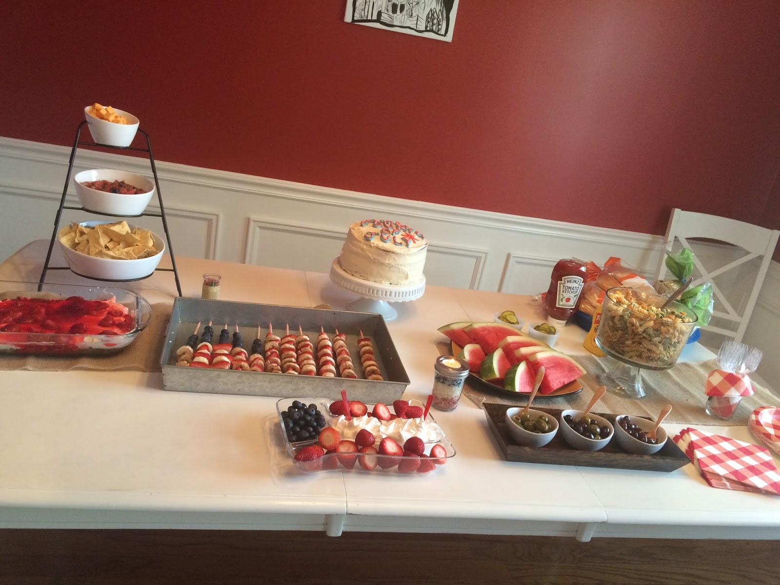 Tablespoons & Tasting Forks: Independence Day with Friends, Food, Fireworks