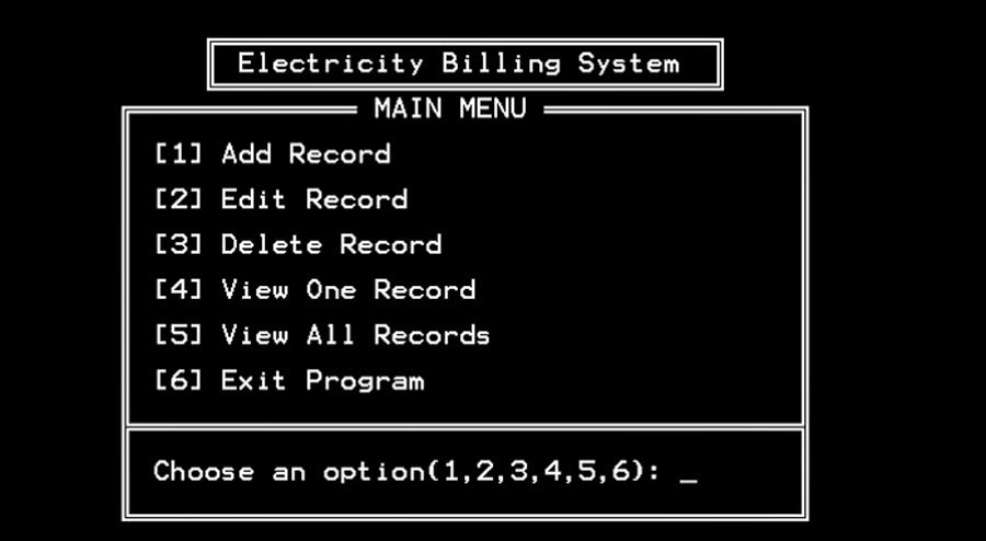 Free Programming Source Codes and Computer Programming Tutorials: Electricity Billing System in C++
